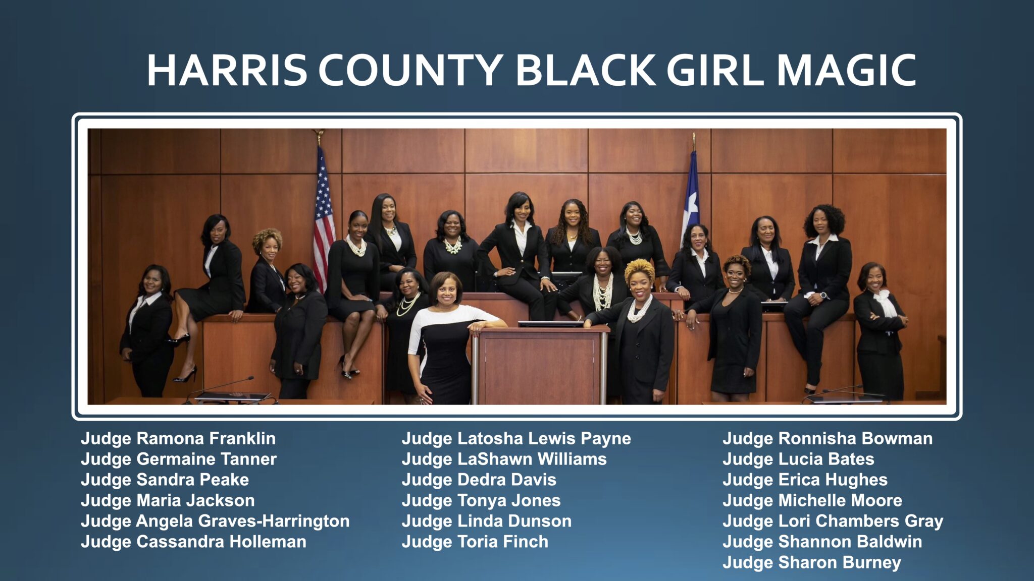 Harris County Black Girl Magic: An Oral History of the Honorable Judge ...